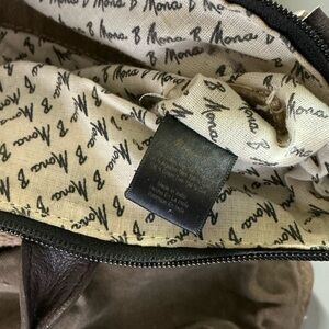 Mona B | Bags | Mona B Wrangler Upcycled Canvas Tote Bag With Leather ...